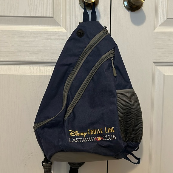 Bags | Disney Cruise Line Castaway Club Sling Backpack | Poshmark